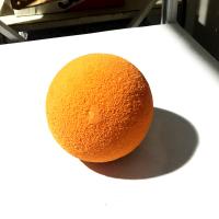 China Zoomlion 125mm Concrete Pump Cleaning Sponge Ball Orange round for sale
