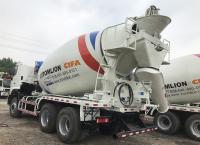 China 10m3 Used Concrete Mixer Truck , Ready Mix Concrete Vehicle With HINO 700 Chassis for sale