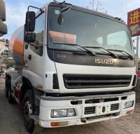 China 287KW 6M3 Used Concrete Mixer Truck Refurished 6*4 ISUZU CXZ51K 3 Axes for sale