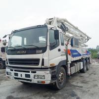 China 37m 265KW Boom Pressure Concrete Pump Truck Mounted ISUZU CYZ51Q for sale