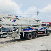 China 37m 265KW Boom Pressure Concrete Pump Truck Mounted ISUZU CYZ51Q for sale