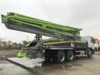 China Zoomlion Cement Crane Truck , Concrete Pumping Truck 38 Meter High Strength for sale