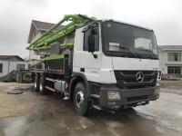 China Zoomlion Cement Crane Truck , Concrete Pumping Truck 38 Meter High Strength for sale