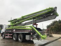 China Zoomlion Cement Crane Truck , Concrete Pumping Truck 38 Meter High Strength for sale