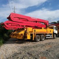 China 265KW 34 Meters Used Cement Truck Good Condition Three Axle for sale