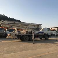 China Zoomlion 120CBM 38m Concrete Pump , Cement Concrete Pump 120M3/H Second Hand for sale