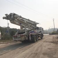 China 300KW 38m Pump Used Cement Truck , Used Concrete Machine Actros 3341 For Transferring for sale