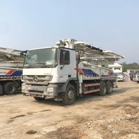 China 300KW 38m Pump Used Cement Truck , Used Concrete Machine Actros 3341 For Transferring for sale