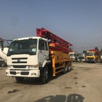 China 38m 140m3/H Used Truck Concrete Pump , Putzmeister Boom Pump High Efficiency for sale