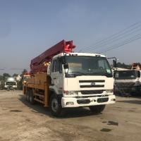 China 38m 140m3/H Used Truck Concrete Pump , Putzmeister Boom Pump High Efficiency for sale