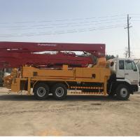 China 38m 140m3/H Used Truck Concrete Pump , Putzmeister Boom Pump High Efficiency for sale