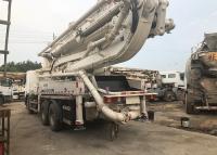 China 40m 500L Concrete Boom Truck , Used Benz Truck 3 Axle For Construction for sale