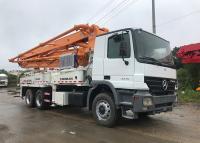 China 37 Meter 290KW Second Hand Pump Truck 2008 Year Heavy Duty white for sale