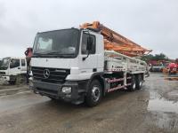 China 37 Meter 290KW Second Hand Pump Truck 2008 Year Heavy Duty white for sale