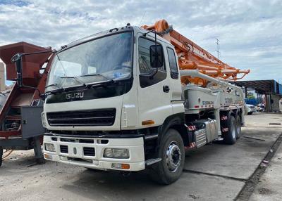 China SAE Approval 37m Truck Mounted Concrete Pump ISUZU CYZ51Q Good Condiiton for sale