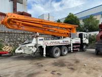 China SAE Approval 37m Truck Mounted Concrete Pump ISUZU CYZ51Q Good Condiiton for sale
