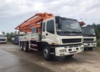 China ISO90001 Approved Used Cement Truck , Concrete Pumping Truck 37 Meters for sale