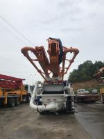 China ISO90001 Approved Used Cement Truck , Concrete Pumping Truck 37 Meters for sale