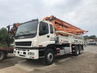 China ISO90001 Approved Used Cement Truck , Concrete Pumping Truck 37 Meters for sale