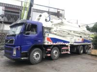China 110m3/H 279KW Pump Cement Truck , Used Concrete Equipment Volvo Chassis ISO90001 for sale