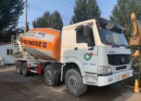 China 15m3 Second Hand Concrete Mixer Trucks , Ready Mix Concrete Truck SINOTRUCK 8x4 Chassis for sale
