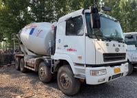 China 16m3 Capacity Used Cement Delivery Truck CAMC 8*4 Chassis White Color for sale