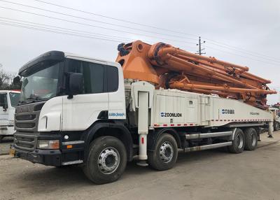 China 52 Meter ZLJ5430THBK Concrete Boom Truck , Cement Transportation Truck for sale