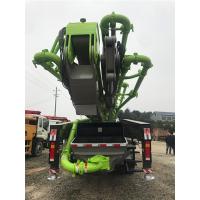 China ZLJ5419THB Used Cement Truck With Pump Zoomlion 52m Green Color for sale