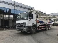China 120M3/H 300KW Used Cement Truck , Cement Pump Truck For Transmission for sale