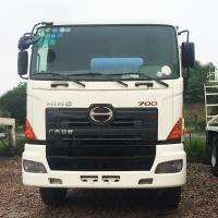 China High Standard 10CBM Second Hand Truck Mixer , HINO 700 Truck Refubished for sale