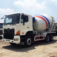 China High Standard 10CBM Second Hand Truck Mixer , HINO 700 Truck Refubished for sale