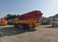 China 320kw Compact 46m Cement Boom Truck Actors 4141 For Concrete Transmission for sale