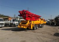 China 320kw Compact 46m Cement Boom Truck Actors 4141 For Concrete Transmission for sale