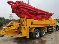 China 600L Barrel 42 Meter Used Cement Truck Diesel Powered High Reliability for sale