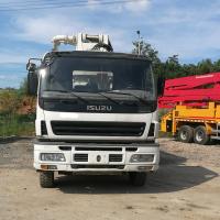 China 265KW 37m Refurbished Beton Pump Isuzu Truck Mounted Good Condition for sale