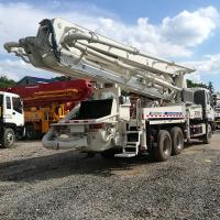 China 265KW 37m Refurbished Beton Pump Isuzu Truck Mounted Good Condition for sale