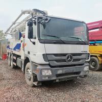 China 120m3/H Truck Mounted Beton Pump , 38m Concrete Pump 4 Boom With Diesel Engine for sale