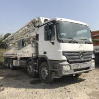 China Zoomlion ZLJ5411THB125-47 Concrete Boom Pump , 47 Meter Concrete Pump for sale