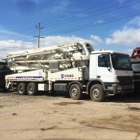 China Zoomlion ZLJ5411THB125-47 Concrete Boom Pump , 47 Meter Concrete Pump for sale