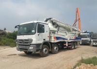 China White Safety Frame 52 Meter 150m3/H Concrete Pump Durable Wide Work Range for sale