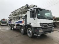 China White Safety Frame 52 Meter 150m3/H Concrete Pump Durable Wide Work Range for sale