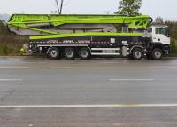 China 180CBM/H 66m New Concrete Pump Truck , 5 Axle Truck With Dual Hydraulic Oil Tank for sale