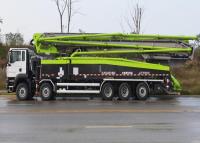 China 180CBM/H 66m New Concrete Pump Truck , 5 Axle Truck With Dual Hydraulic Oil Tank for sale