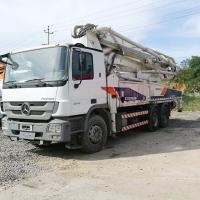 China 3 Axles 294KW Used Truck Concrete Pump , 47m Concrete Pump ZLJ5336THB for sale