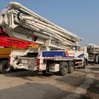 China 3 Axles 294KW Used Truck Concrete Pump , 47m Concrete Pump ZLJ5336THB for sale
