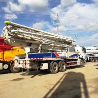 China 3 Axles 294KW Used Truck Concrete Pump , 47m Concrete Pump ZLJ5336THB for sale