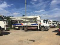 China 3 Axles 294KW Used Truck Concrete Pump , 47m Concrete Pump ZLJ5336THB for sale