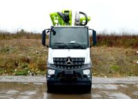 China 315KW 59X-6RZ New Concrete Pump Truck Benz Actros 8x4 High Volume 180m3/H for sale