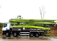 China 315KW 59X-6RZ New Concrete Pump Truck Benz Actros 8x4 High Volume 180m3/H for sale