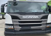 China 56m Sweden Scania New Concrete Pump Truck , 4 Axle Truck High Safety 180CBM for sale